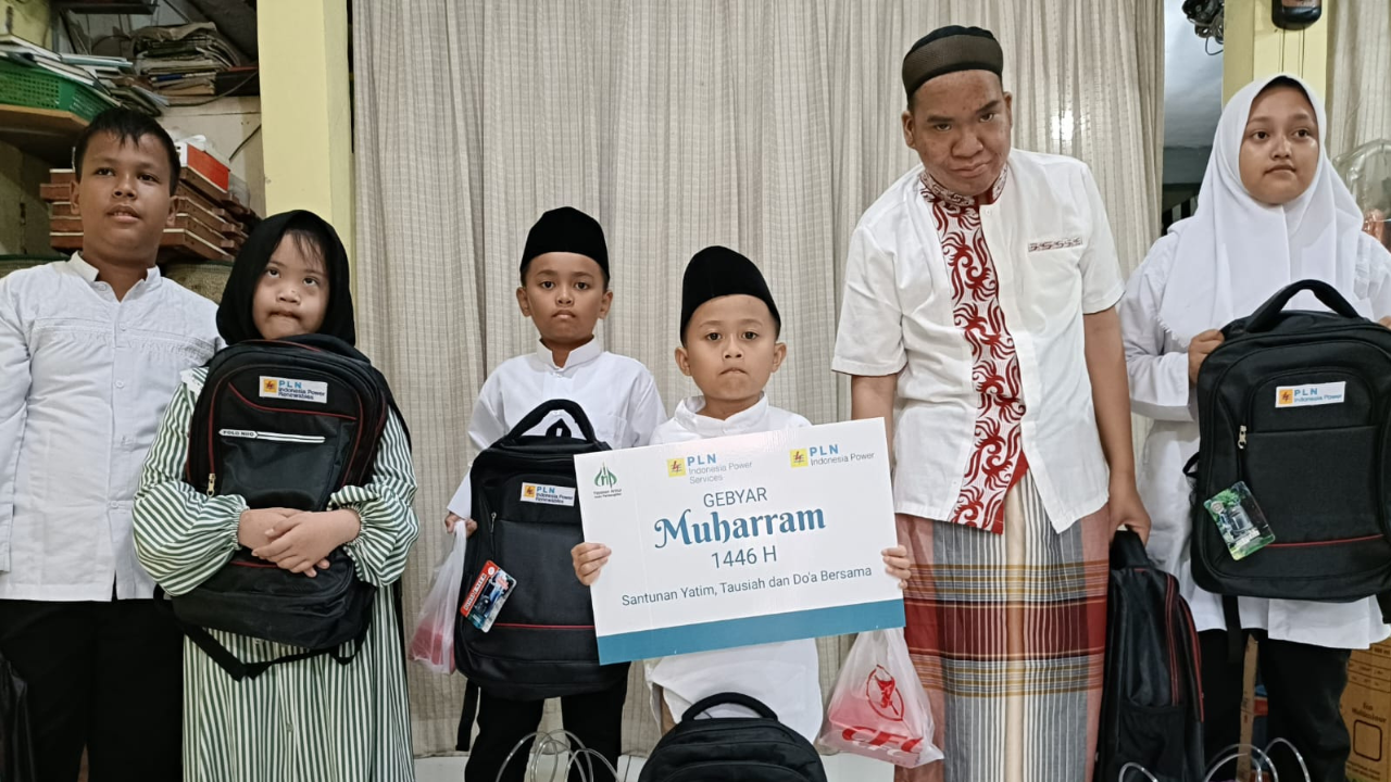 Semangat Hari Anak Nasional, PLN IP Services Turut Serta di Acara Berbagi Kebahagiaan Anak Yatim ...